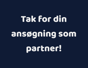 Takk - Søknad som partner - Ordrestyring